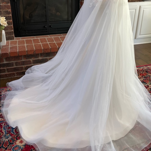 Blush by Hayley Paige | Dresses | Nwt Stunning 2in Blush By Hayley Page ...